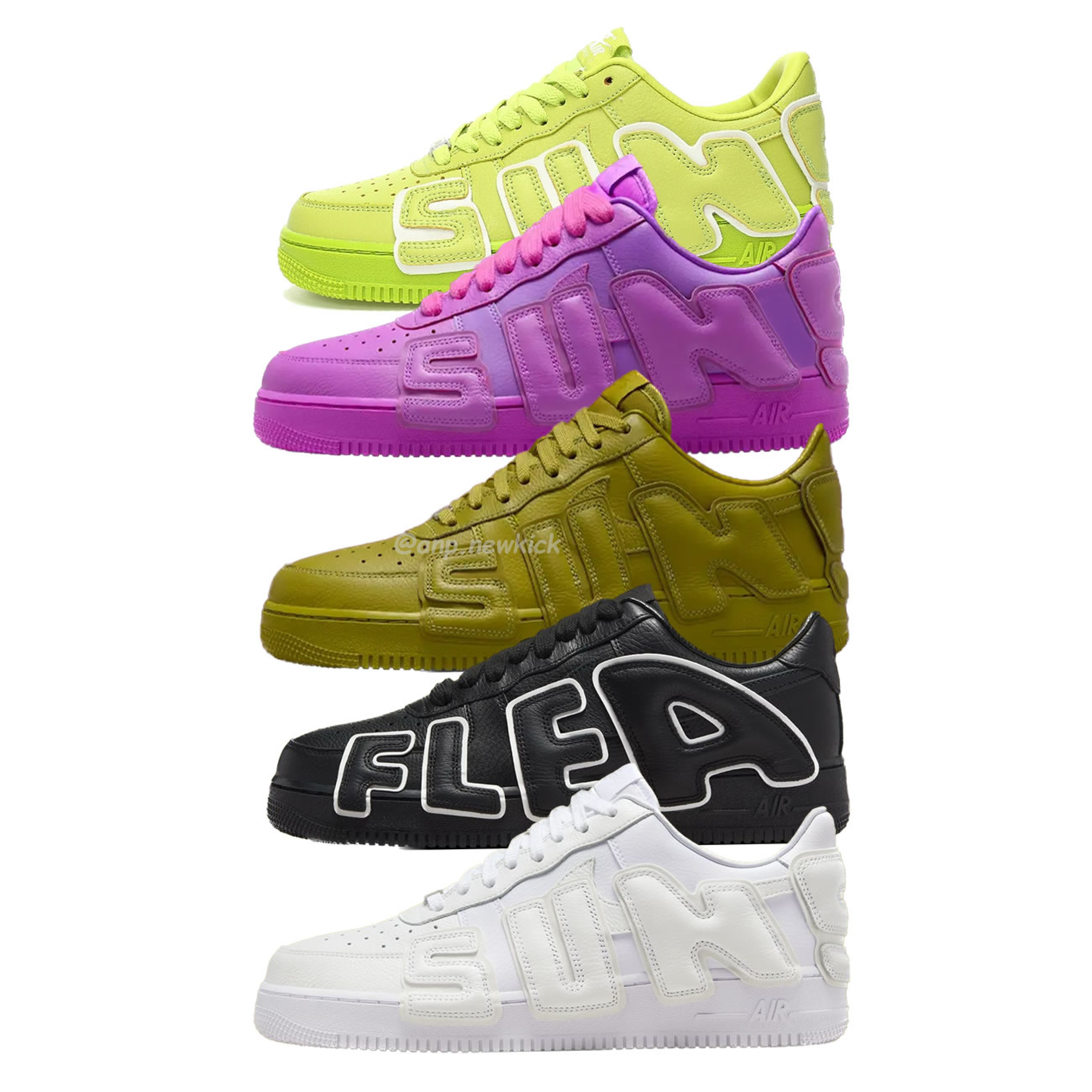 Nike Air Force 1 Low Cactus Plant Flea Market Moss Fuchsia Dream Black ...